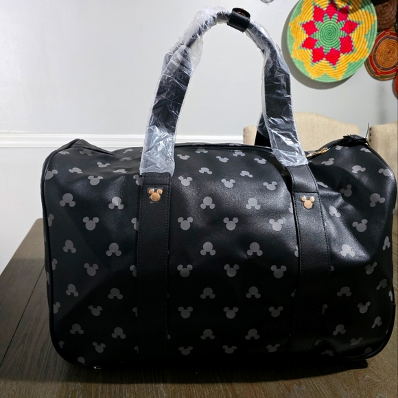 Disney | Other | Mickey Mouse Carryon Soft Side Wheeled Duffel Luggage ...